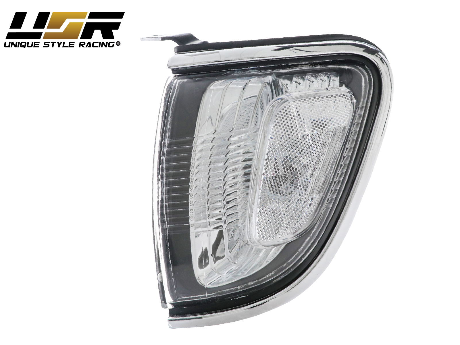 2 Day AIR to Hawaii Chrome Frame CLEAR Corner Light For 2001-2004 ...