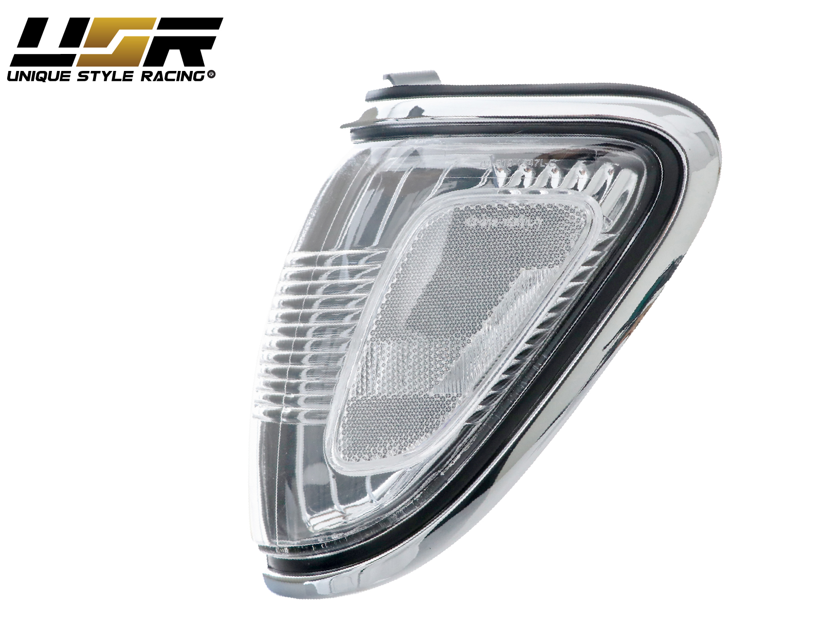2 Day AIR to Hawaii Chrome Frame CLEAR Corner Light For 2001-2004 ...