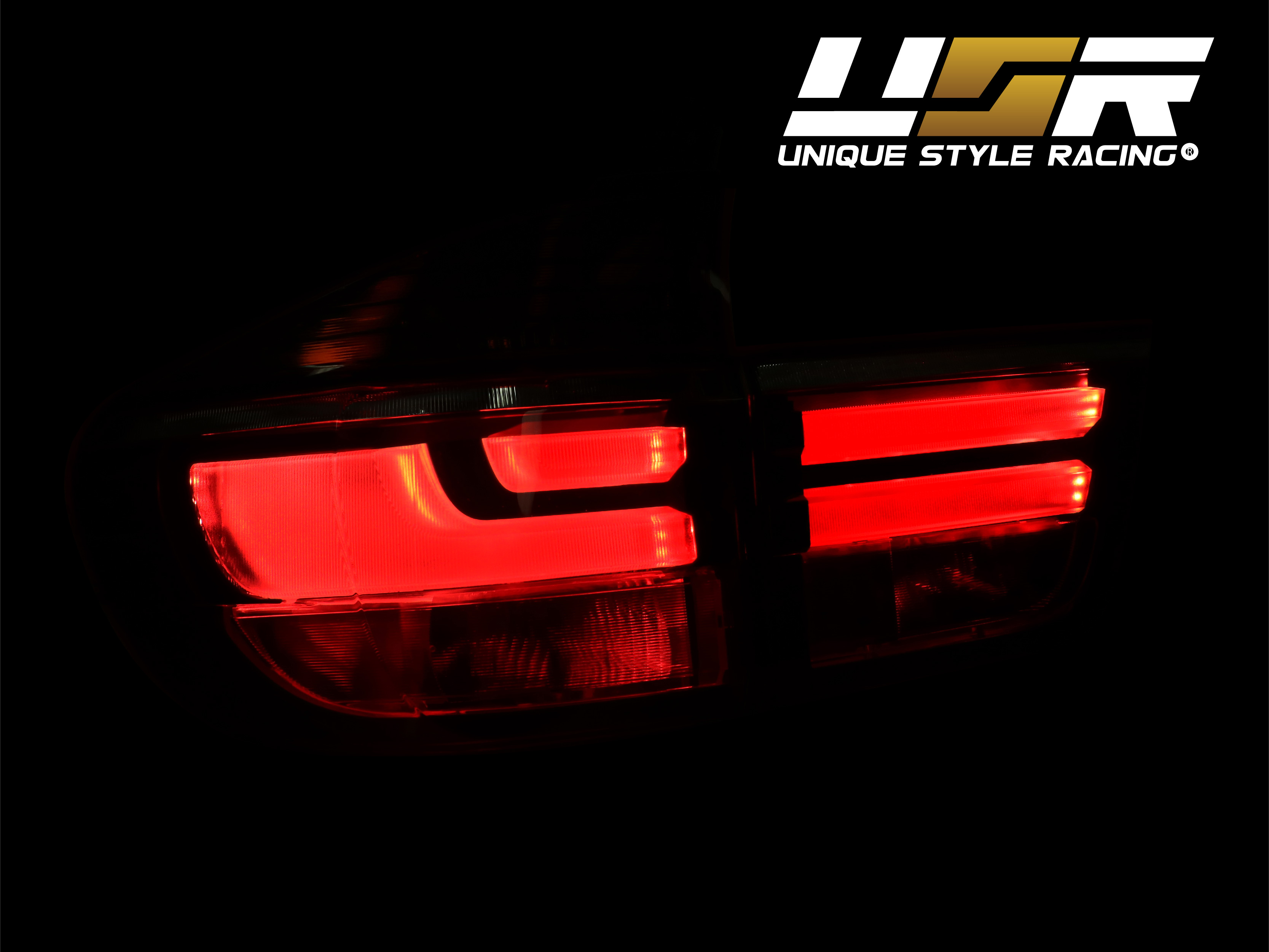 Plug&Play LCI OE Facelift Style Light Bar LED Tail Lights 4PCS For 07 ...